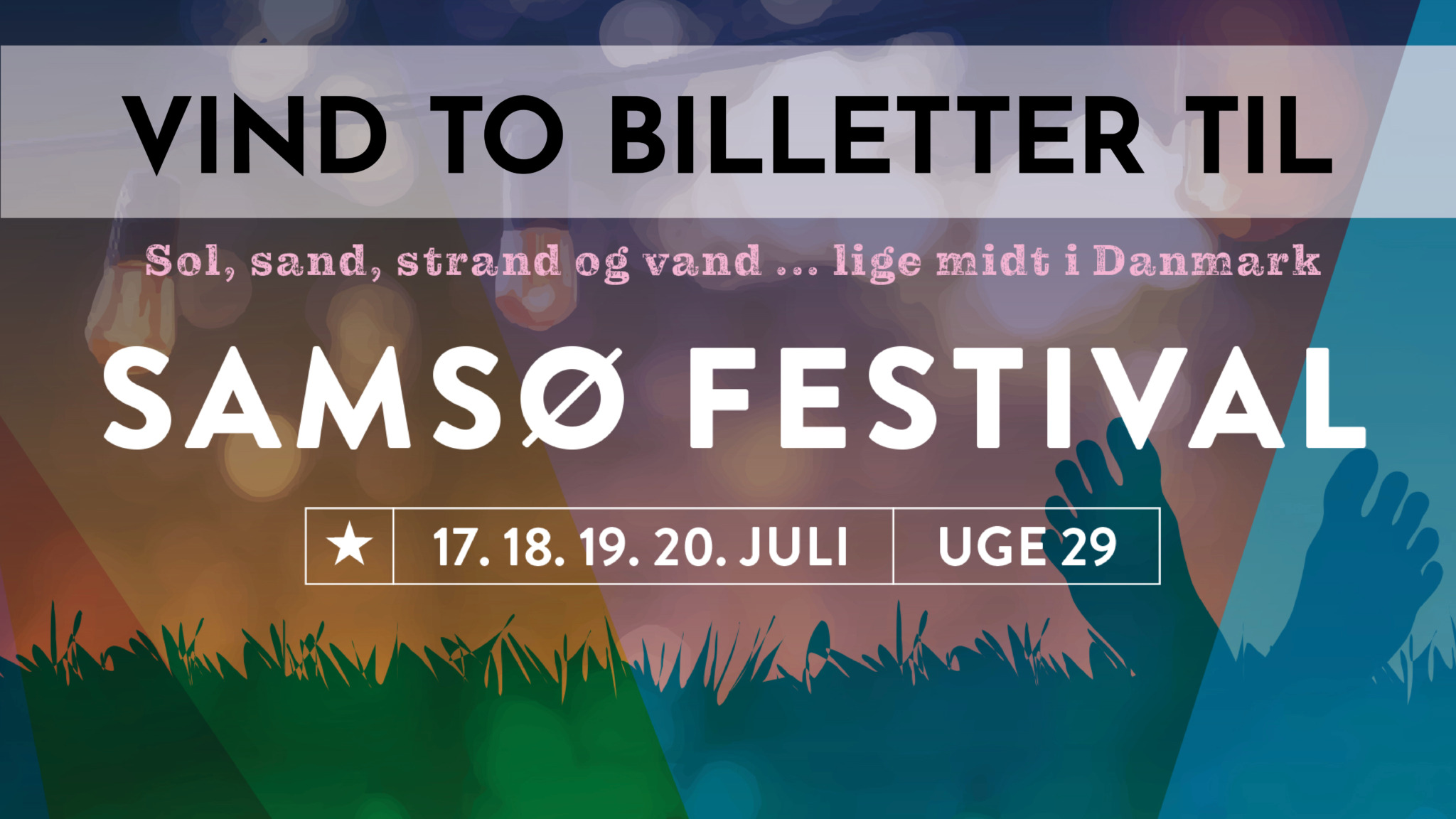 Vind billetter til Samsø Festival 2024 | VisitSamsoe.dk